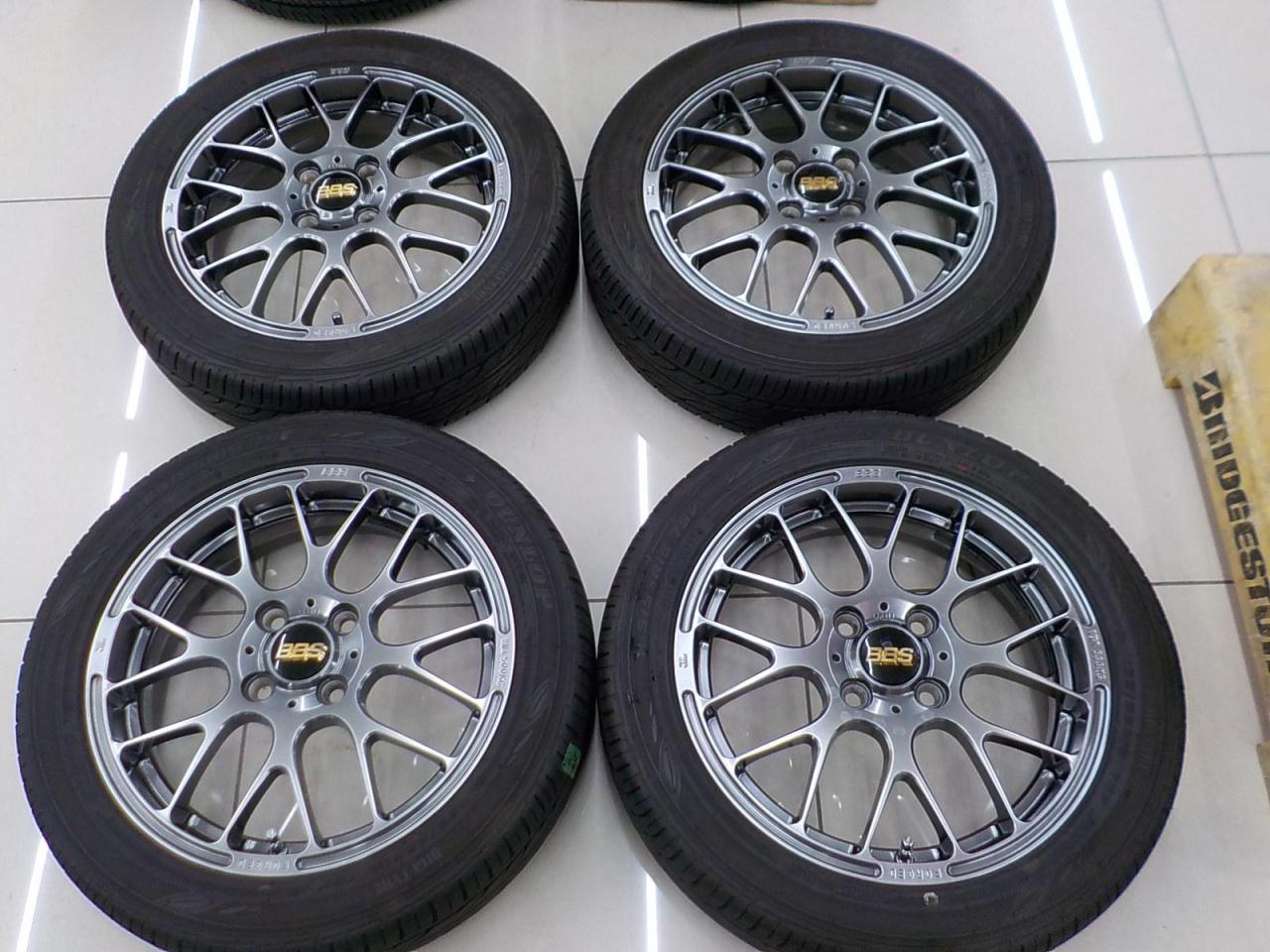 ★値下げしました!!03★ BBS(ビービーエス) RP011+ DUNLOP EC202 | カー用品 タイヤホイールセット 15インチタイヤホイールセットを通販で購入する | 中古カー ...