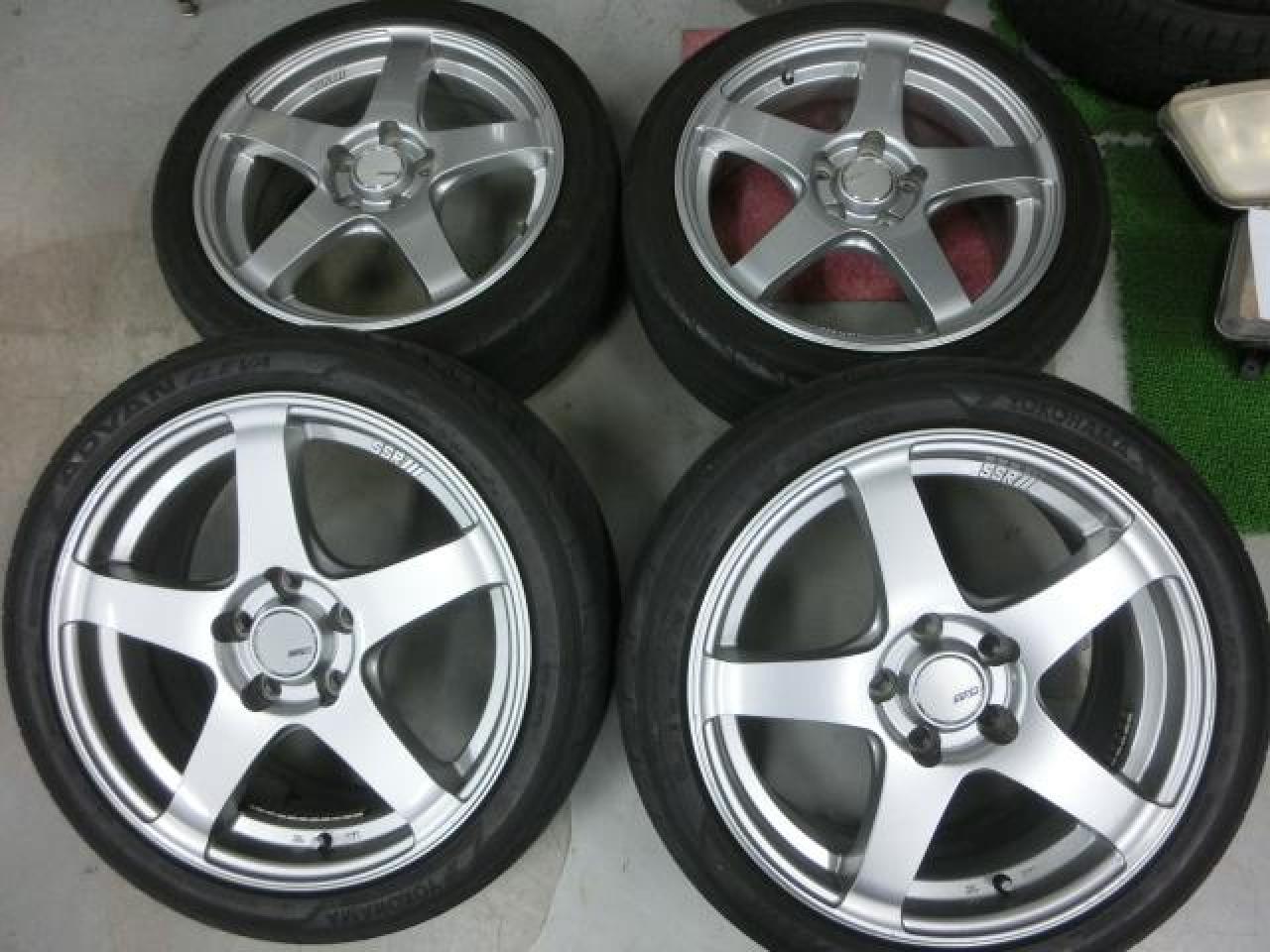 【TANABE(タナベ)】SSR SERIES(エスエスアール シリーズ) GTV01+【YOKOHAMA】ADVAN FLEVA | カー用品 タイヤホイールセット 17インチタイヤホイール ...