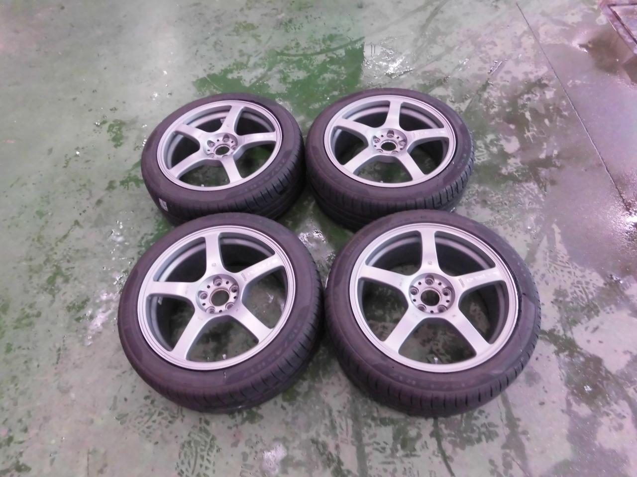 BRIDGESTONE Prodrive GC-05F+PIRELLI P7 EVO | カー用品 タイヤホイールセット 17インチタイヤ ...