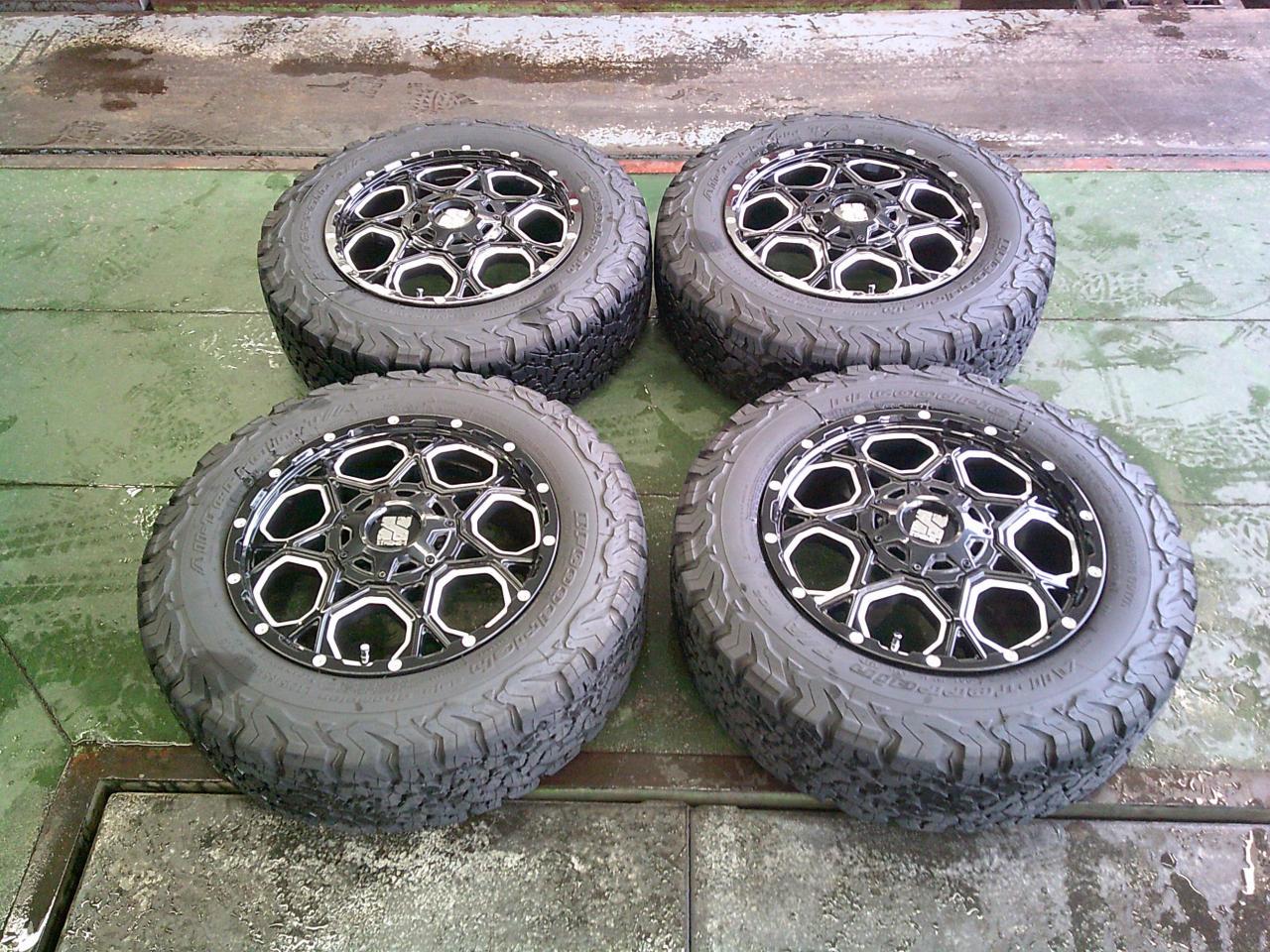 XTREME J XJ-06+BFGoodrich All-Terrain T/A KO2 | カー用品 タイヤホイールセット 16インチタイヤホイールセットを通販で購入する | 中古カー ...