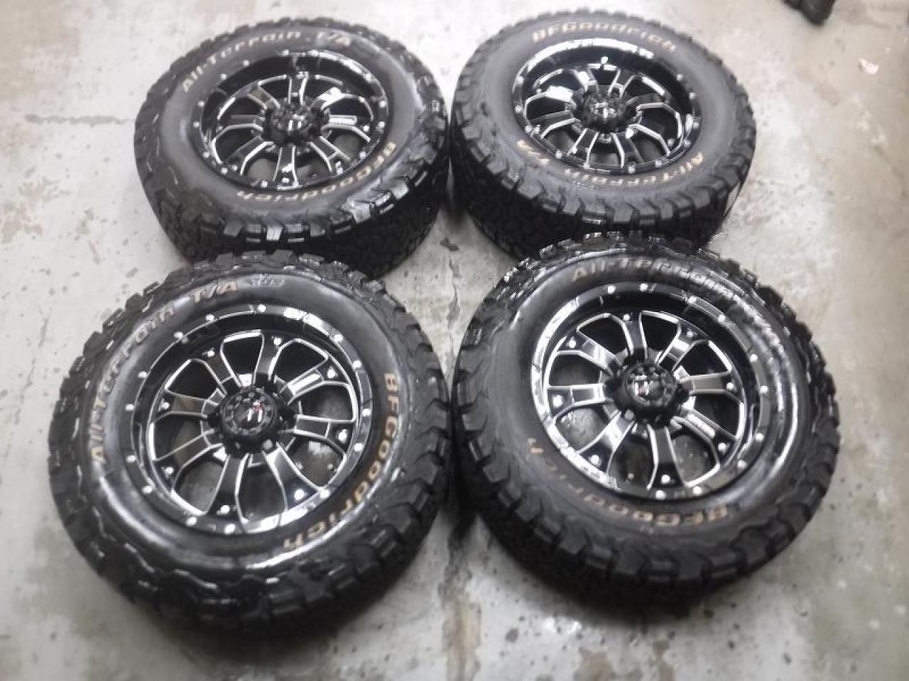 8【TRISTAR INTERNATIONAL(トライスターインターナショナル)】MKW(エムケーダブリュー) MK-46 M/L++【BFGoodrich】All-Terrain T/A ...