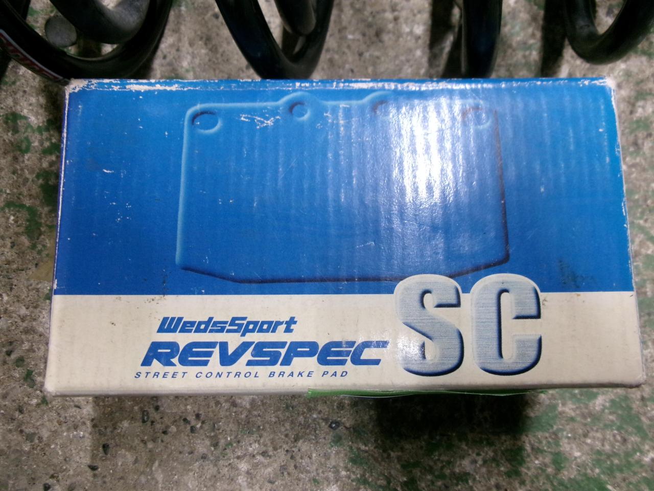 【WedsSport】REVSPEC SC | 新古品 | アップガレージ 千葉茂原店 | カー用品 ブレーキ系 ブレーキパッド・シューを通販で購入する | 中古カー＆バイク用品の販売なら ...