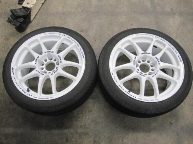 WORK(ワーク) EMOTION(エモーション) CR Kai (5HOLE) + YOKOHAMA(ヨコハマ) BluEarth-GT AE51 215/45R17 91W 2本セット ...