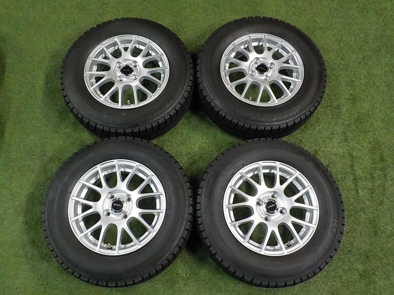 【BRIDGESTONE(ブリヂストン)】TOPRUN M7+【BRIDGESTONE】ICEPARTNER2 185/70R14 2021年製 | カー用品 スタッドレスタイヤホイールセット ...