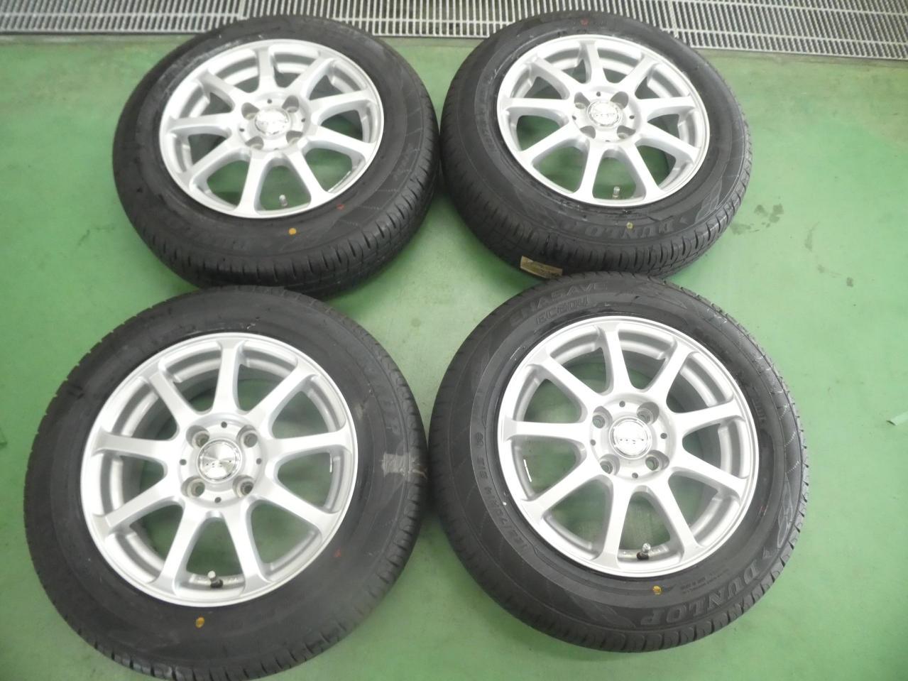 TOPY CLX T-3 + DUNLOP ENASAVE EC204 (NS132) | カー用品 タイヤホイールセット 14インチタイヤホイールセットを通販で購入する | 中古カー＆バイク ...