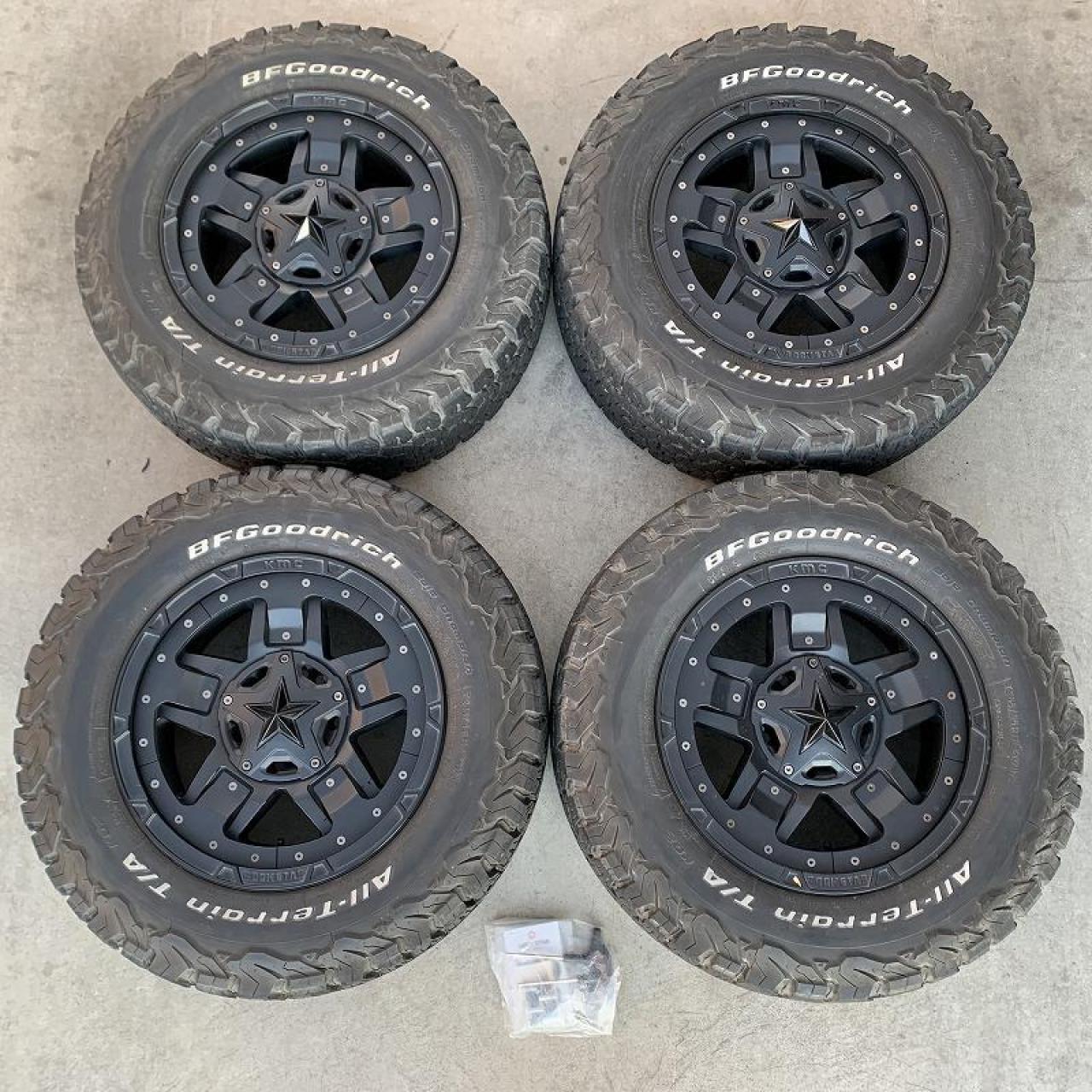 MLJ(エムエルジェイ) XD827 ROCKSTAR 3+BFGoodrich(ビーエフグッドリッチ) ALL-TERRAIN T/A ...