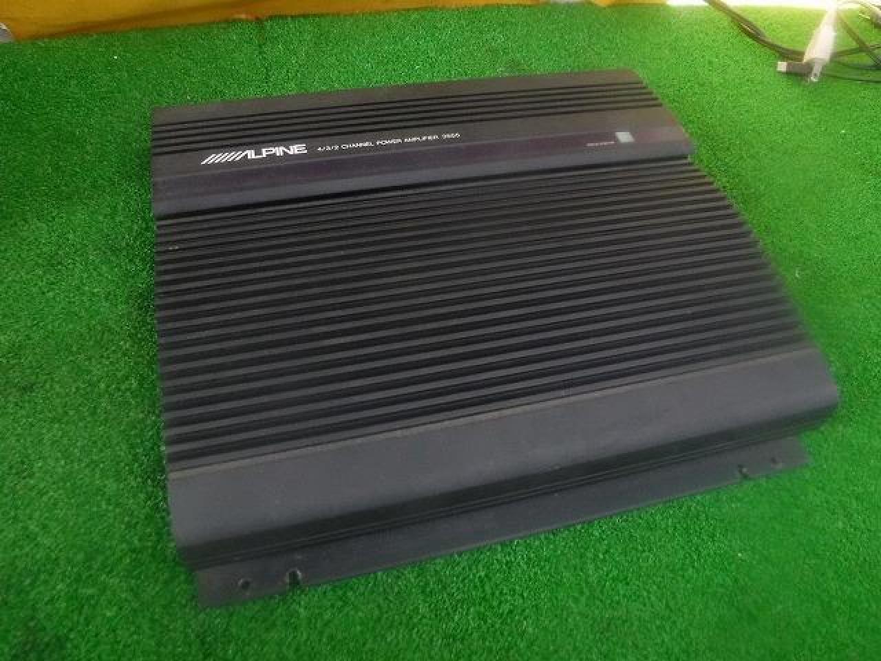 ALPINE 3555 | 中古品 | アップガレージ 奈良橿原店 | カー用品 アンプを通販で購入する | 中古カー＆バイク用品の販売なら ...