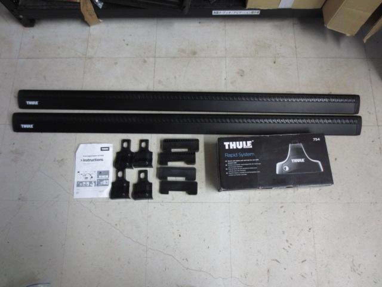 THULE KIT 1649 + THULE Rapid System 754 + THULE ウイングバー【1400mm/WRX/S4】 | 中古品 | アップガレージ 米子店 | カー用品 ...