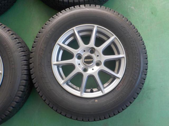 HOT STUFF(ホットスタッフ) WAREN(ヴァーレン) WR10 (4HOLE) + BRIDGESTONE(ブリヂストン ...