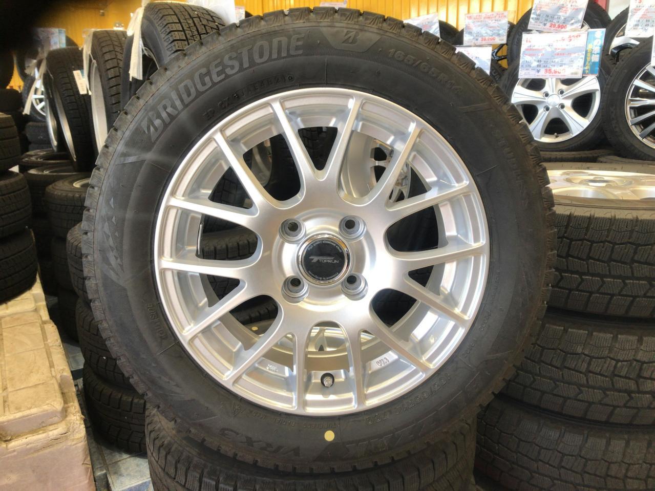 BRIDGESTONE TOPRUN M7 + BRIDGESTONE BLIZZAK VRX3 | 中古品 | アップガレージ 千葉成東店 | カー用品 スタッドレスタイヤホイールセット ...