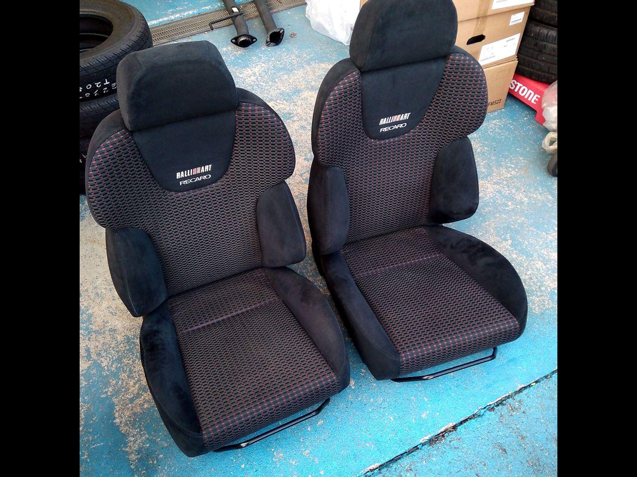 【RECARO】三菱純正オプション RECAROxRalliart JT45 純正シート 左右セット V09341 | カー用品 シート ...