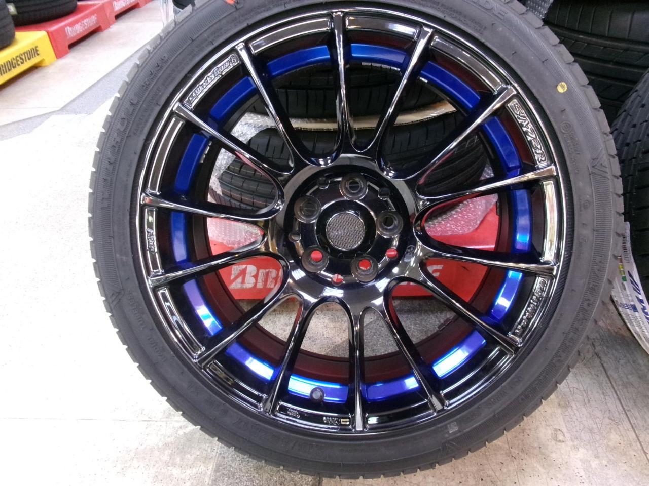 WedsSport SPORT SA-72R + WINRUN R330 | カー用品 タイヤホイールセット 17インチタイヤホイールセットを ...