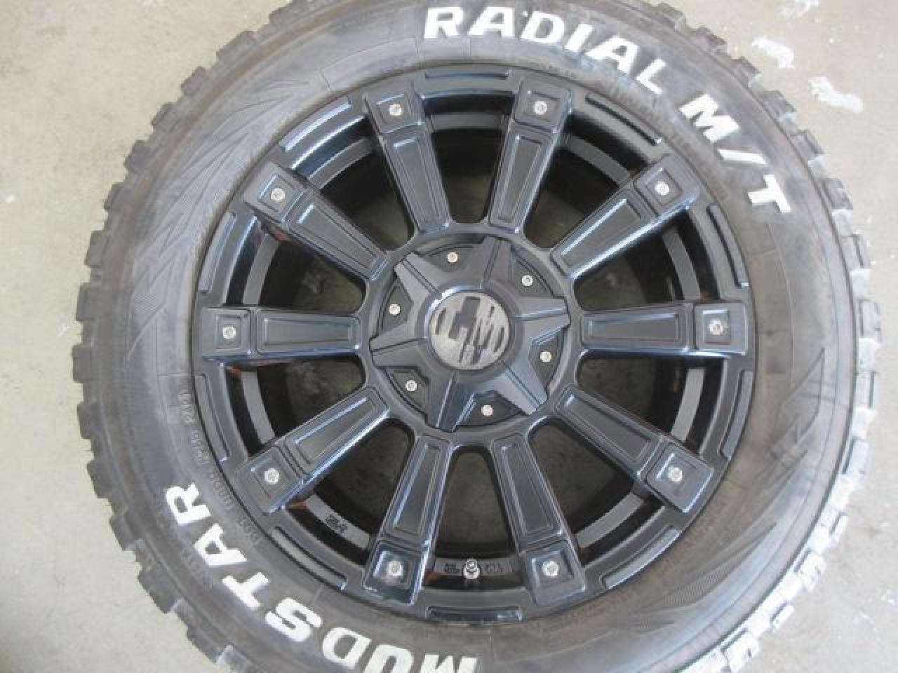 CRIMSON MYRTLE GEAR MG MONSTER + MUDSTAR RADIAL M/T | カー用品 タイヤホイールセット ...