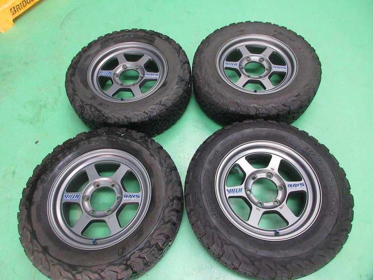 RAYS VOLK RACING TE37X + BFGoodrich(ビーエフグッドリッチ) All-Terrain T/A KO2 ...