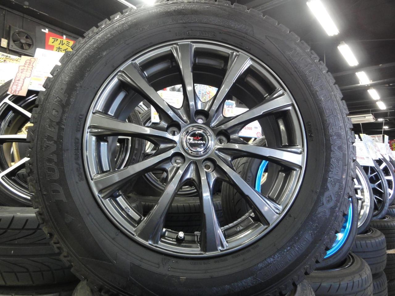 DUNLOP(ダンロップ)AIRNOVA(エアノバ) SB10+【タイヤ】DUNLOP(ダンロップ) WINTERMAXX WM02 | カー用品 スタッドレスタイヤホイールセット 17インチ ...