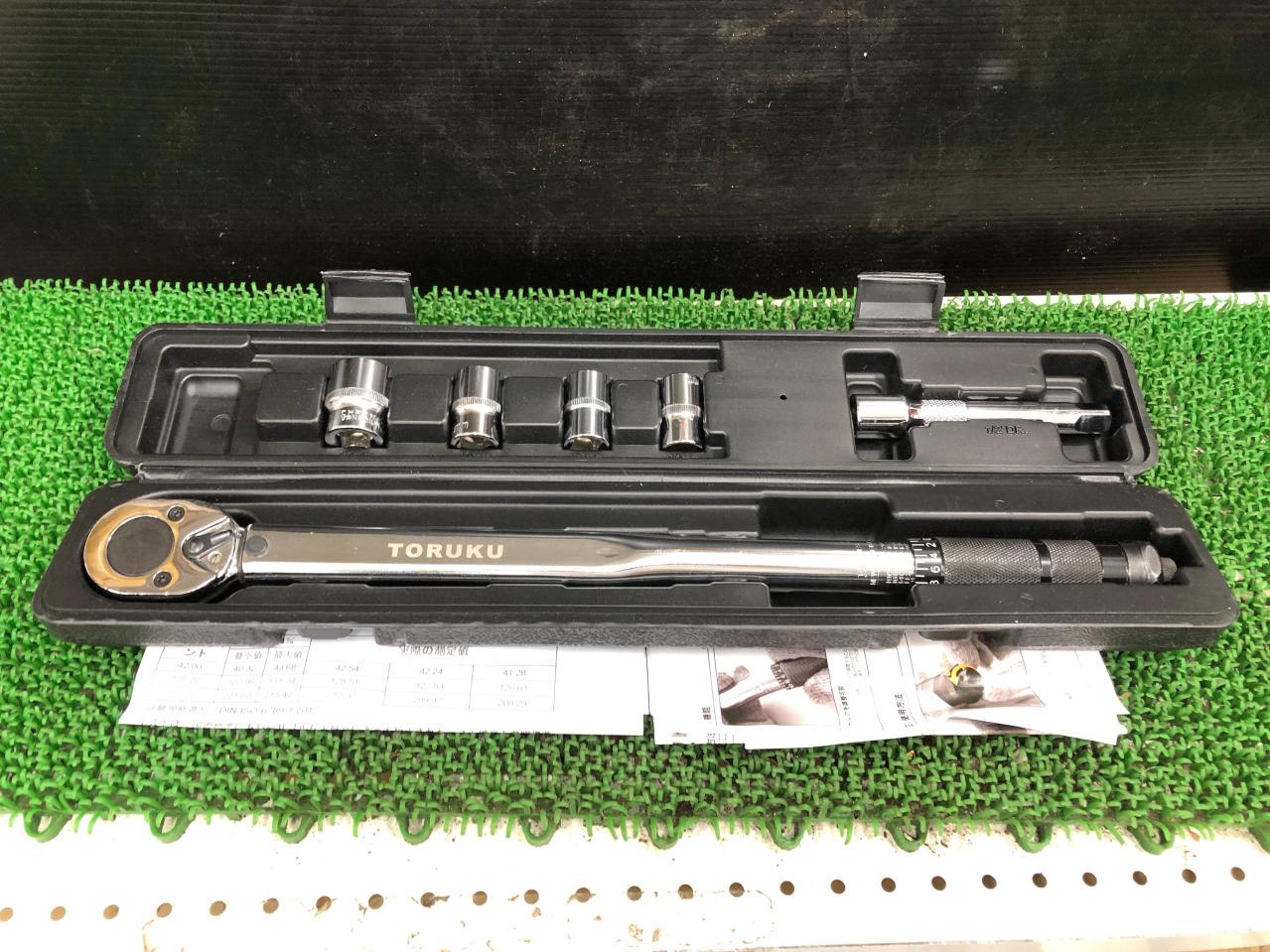 TORUKU トルクレンチ 差込1/2 | 総合リユース 大工道具 スパナ、レンチを通販で購入する | 中古カー＆バイク用品の販売ならアップガレージ