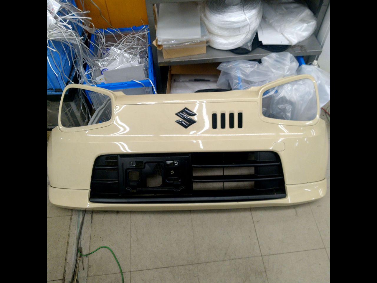 SUZUKI アルト/HA36純正フロントバンパー+ガーニッシュ | カー用品 ボディパーツ フロントエアロを通販で購入する | 中古カー＆バイク用品の販売ならアップガレージ