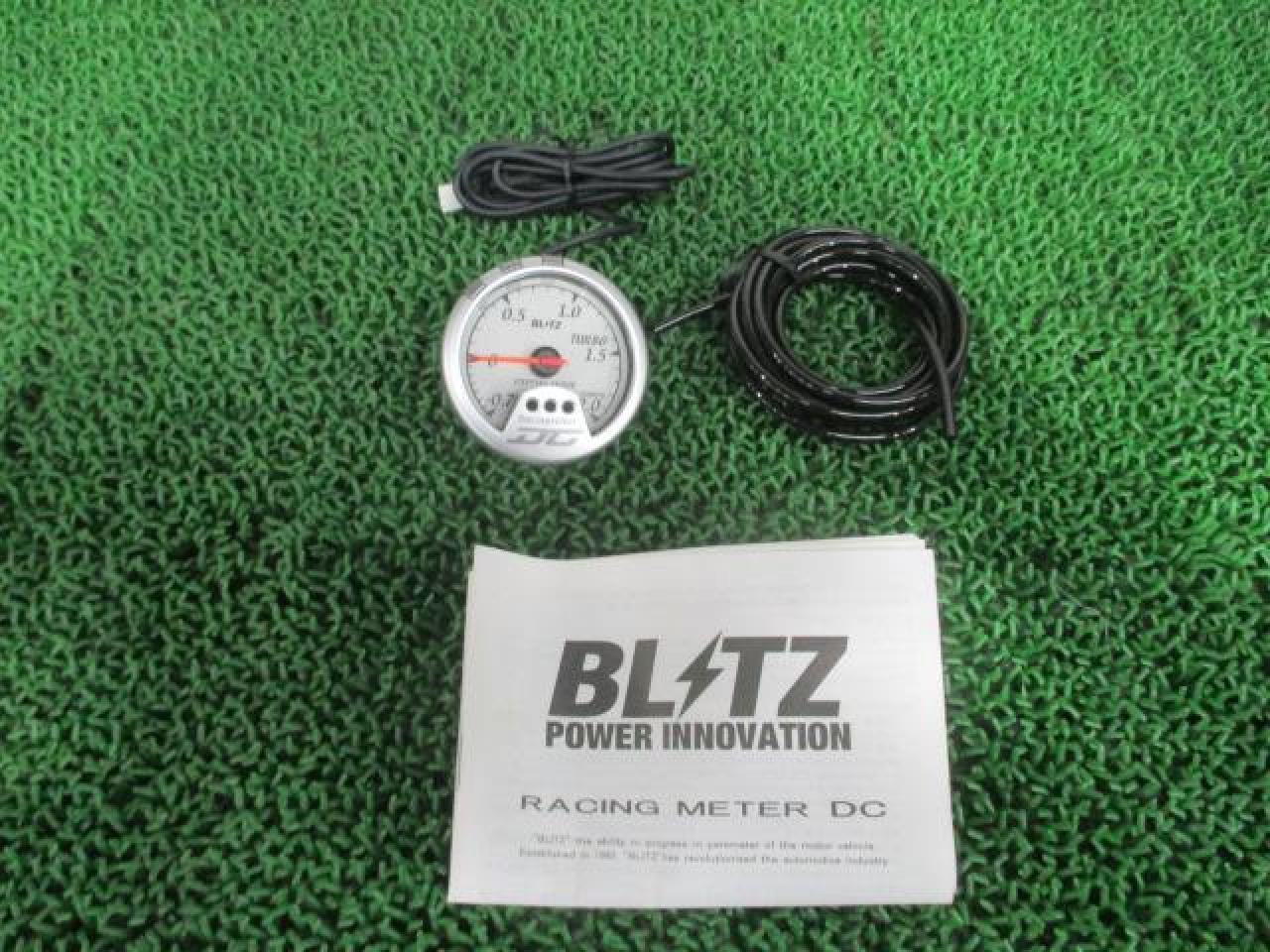 BLITZ Racing Meter DC ブースト計 19201 | カー用品 メーター系 メーターを通販で購入する | 中古カー＆バイク用 ...
