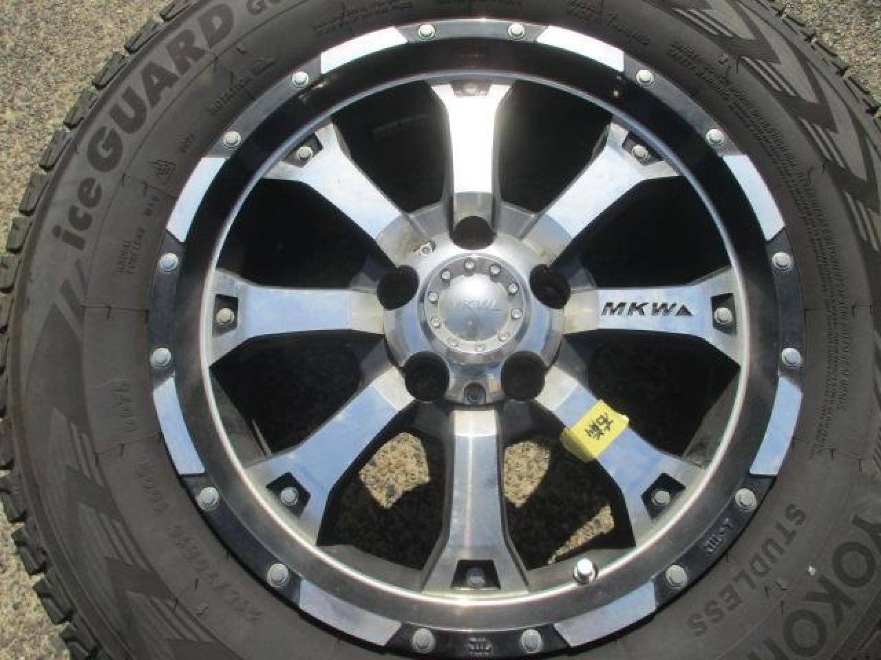 TRISTAR INTERNATIONAL MKW MK-46 + YOKOHAMA ice GUARD G075 | カー用品 スタッドレスタイヤホイールセット 16インチスタッドレスタイヤ ...