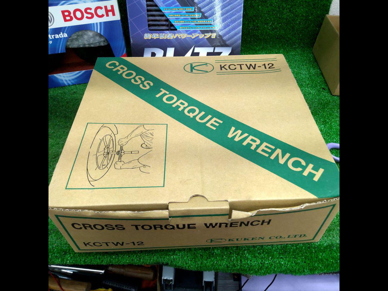 ☆爆安!!在庫処分特価☆KUKEN クロス/トルクレンチ【KCTW-12】未使用 | カー用品 メンテナンス 工具を通販で購入する | 中古カー＆バイク用品の販売ならアップガレージ