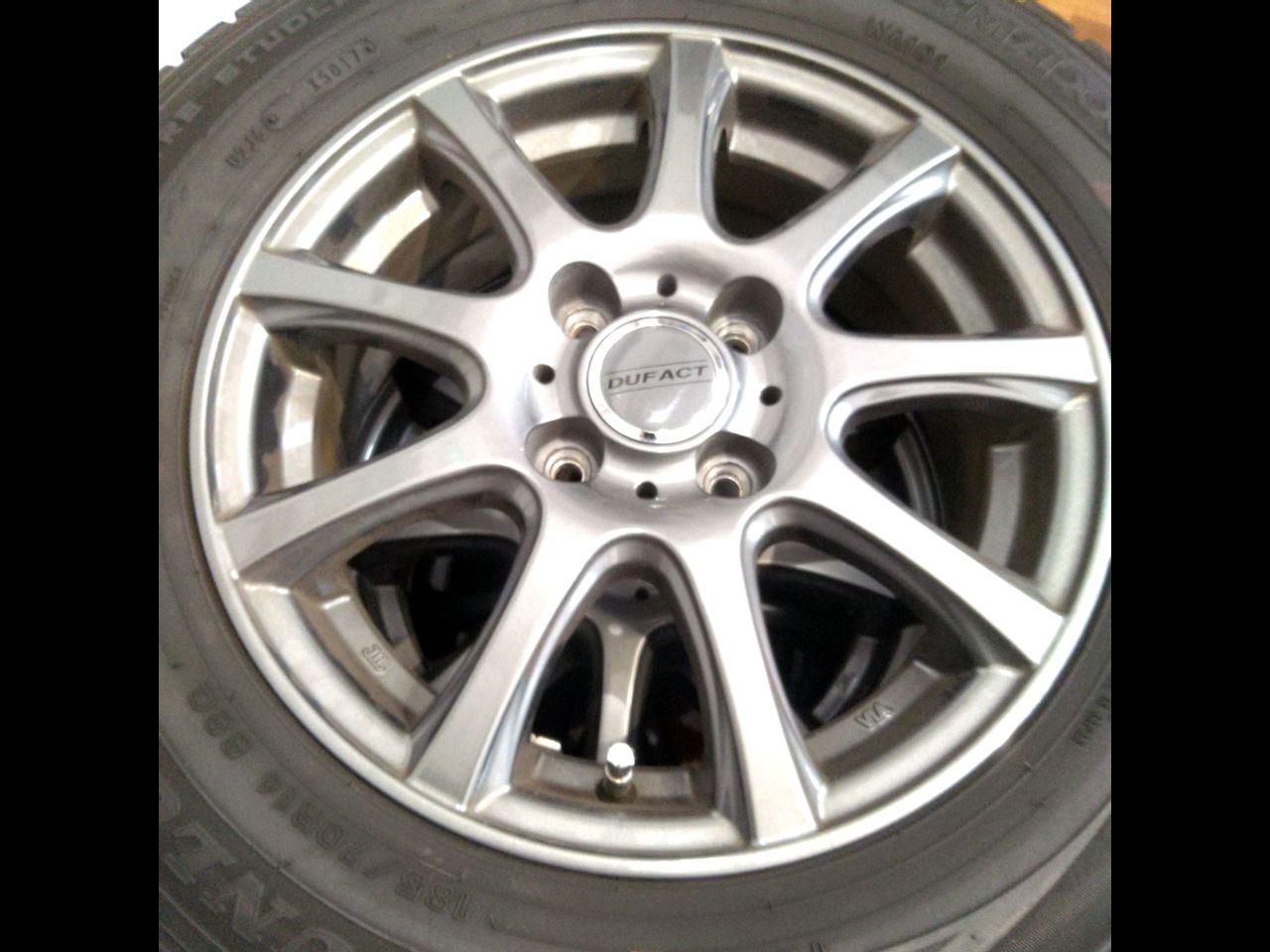 【DUNLOP(ダンロップ)】DUFACT(デュファクト) DS9 | カー用品 アルミホイール 14インチホイールを通販で購入する | 中古 ...