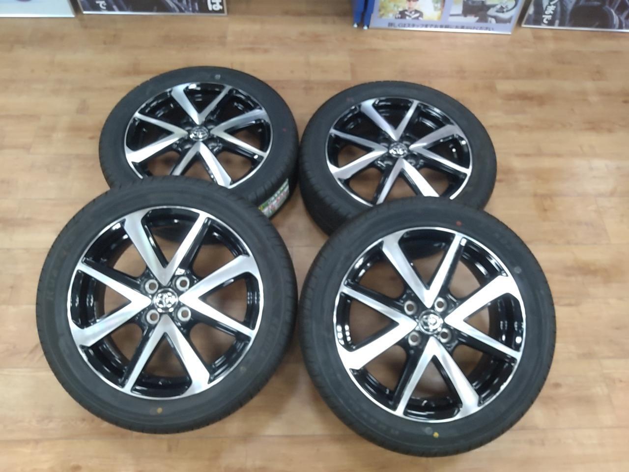 トヨタ純正(TOYOTA) カローラフィールダーW×B 後期純正ホイール + KENDA(ケンダ) KR32 | カー用品 タイヤホイール ...