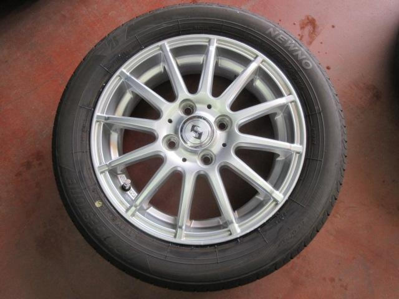 weds SECRET SH + BRIDGESTONE NEWNO (X01639) | カー用品 タイヤホイールセット 14インチタイヤ ...