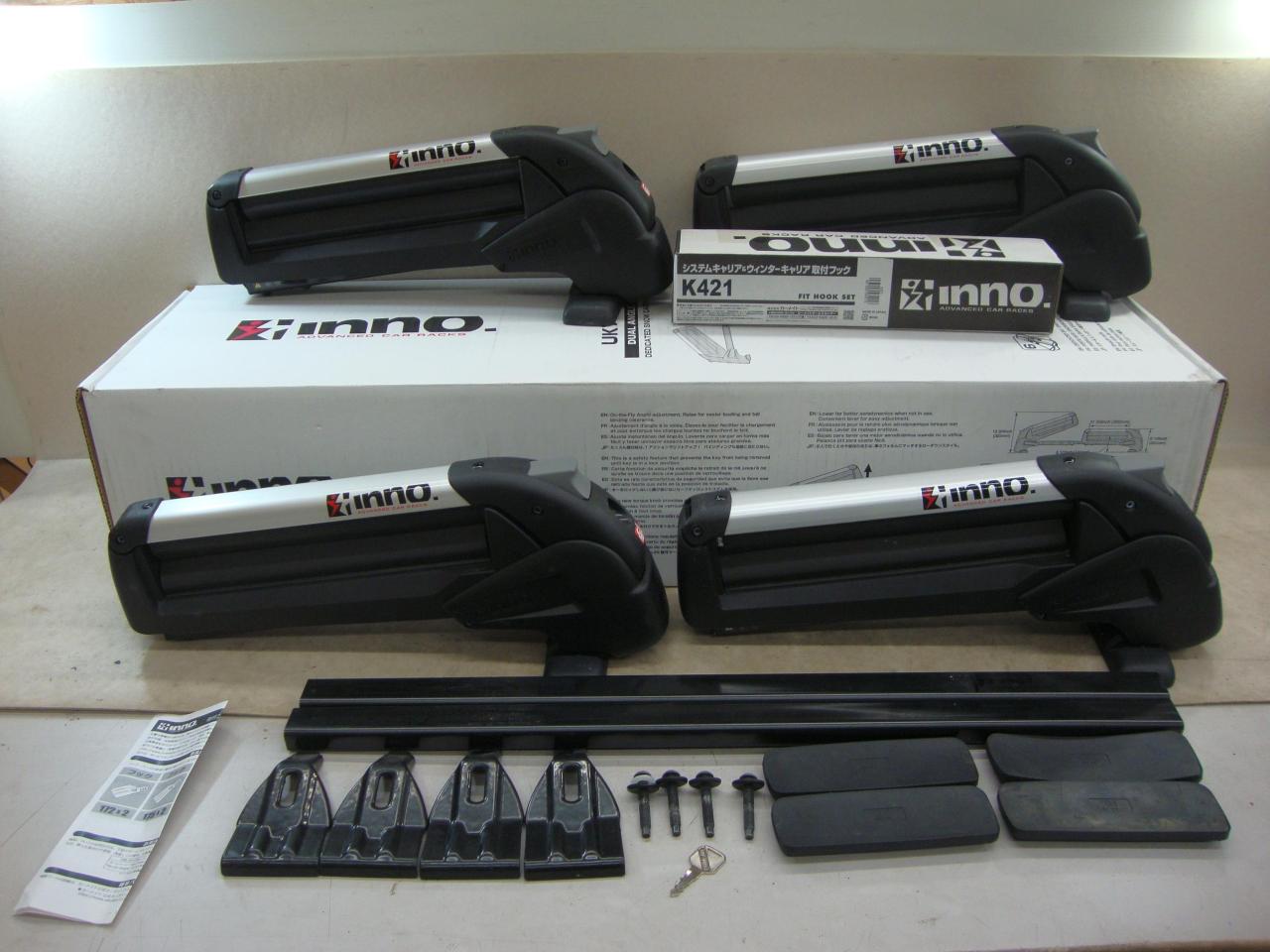 【INNO/RV-INNO】UK729+K421 ルーフオンウィンターキャリア ノートE12 | 中古品 | アップガレージ 名古屋中川店 | カー用品 キャリアを通販で購入する | 中古カー ...