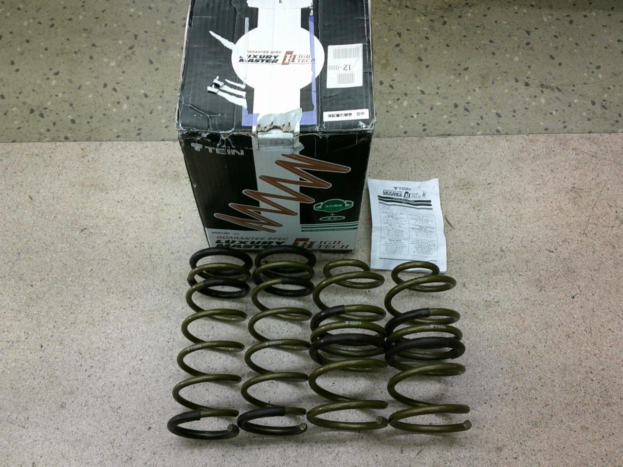 TEIN HIGH.TECH ダウンサス SKK2-62 G1B00 | 中古品 | アップガレージ 松山店 | カー用品 足まわり サスを ...