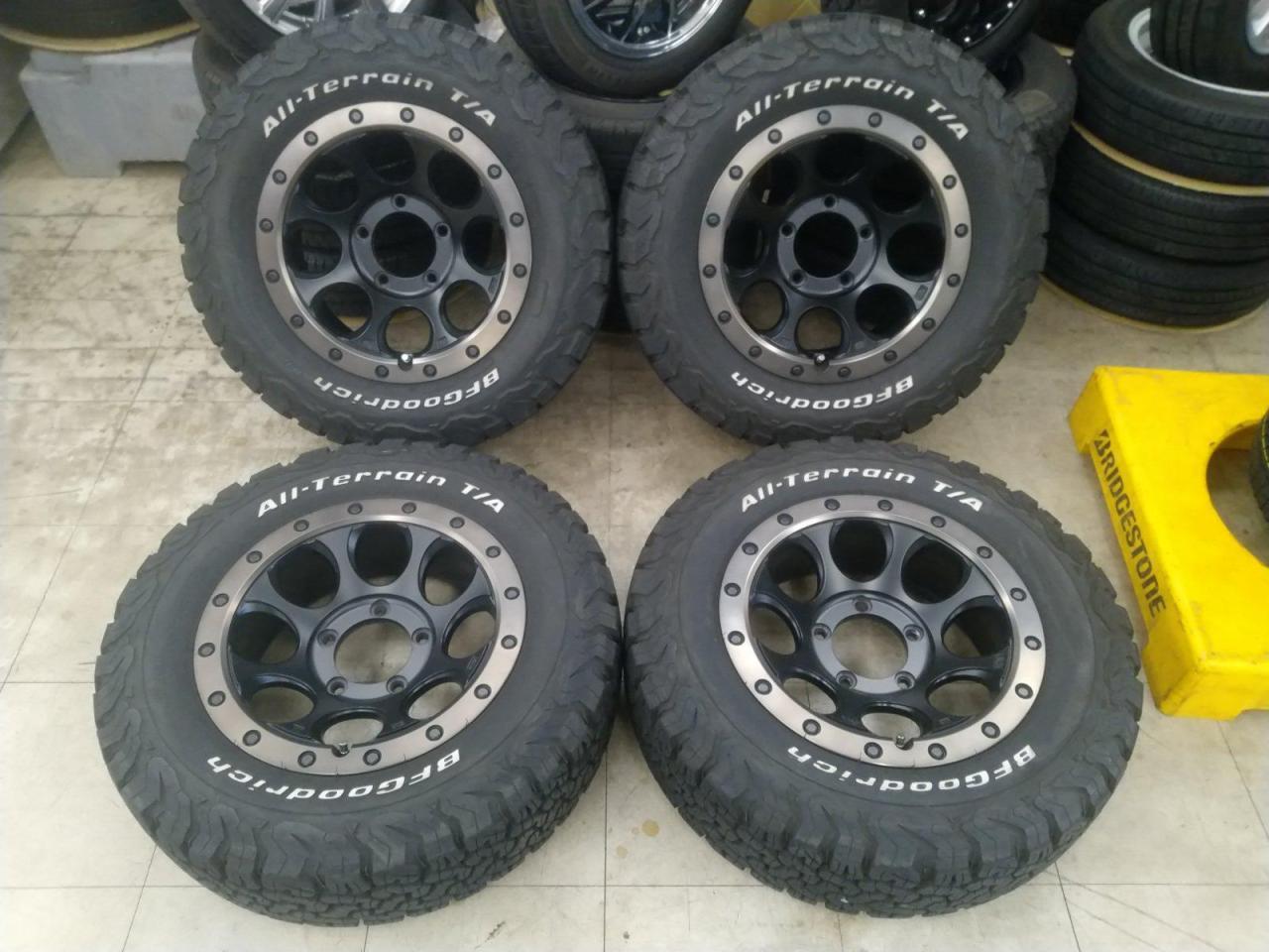 MLJ XTREME-J XJ03 + BFGoodrich All-Terrain T/A K02 | カー用品 タイヤホイールセット 16インチタイヤホイールセットを通販で購入する ...