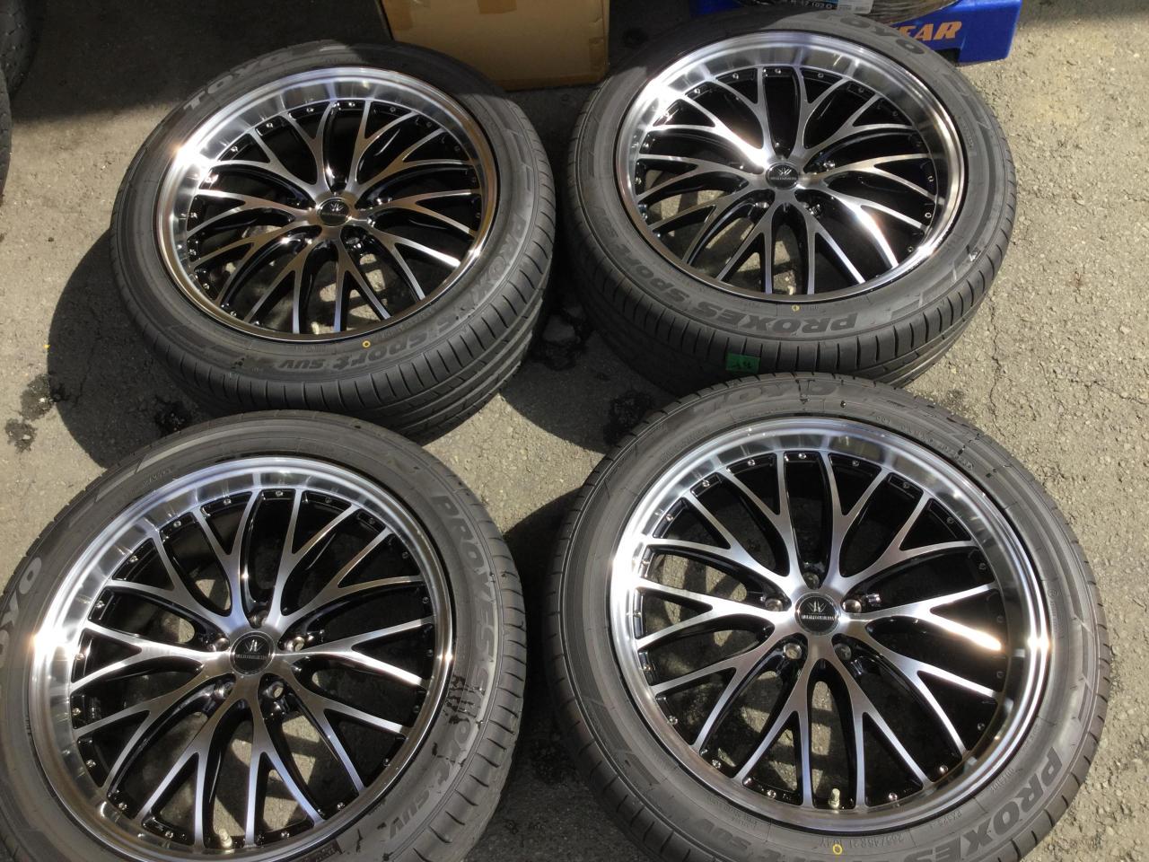 値下げしました! 【BADX(バドックス)】632 LOXARNY(ロクサーニ) LOXARNY MULTI FORCHETTA (5HOLE)+【TOYO】PROXES SPORTS SUV ...