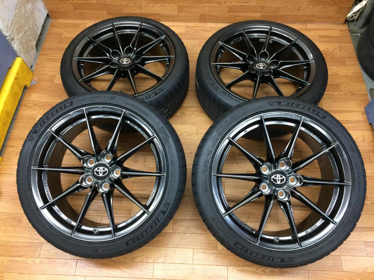 トヨタ純正 GRヤリス純正BBS鍛造ホイール + MICHELIN(ミシュラン) PILOT SPORT 4S | カー用品 タイヤホイールセット 18インチタイヤホイールセットを通販で購入 ...