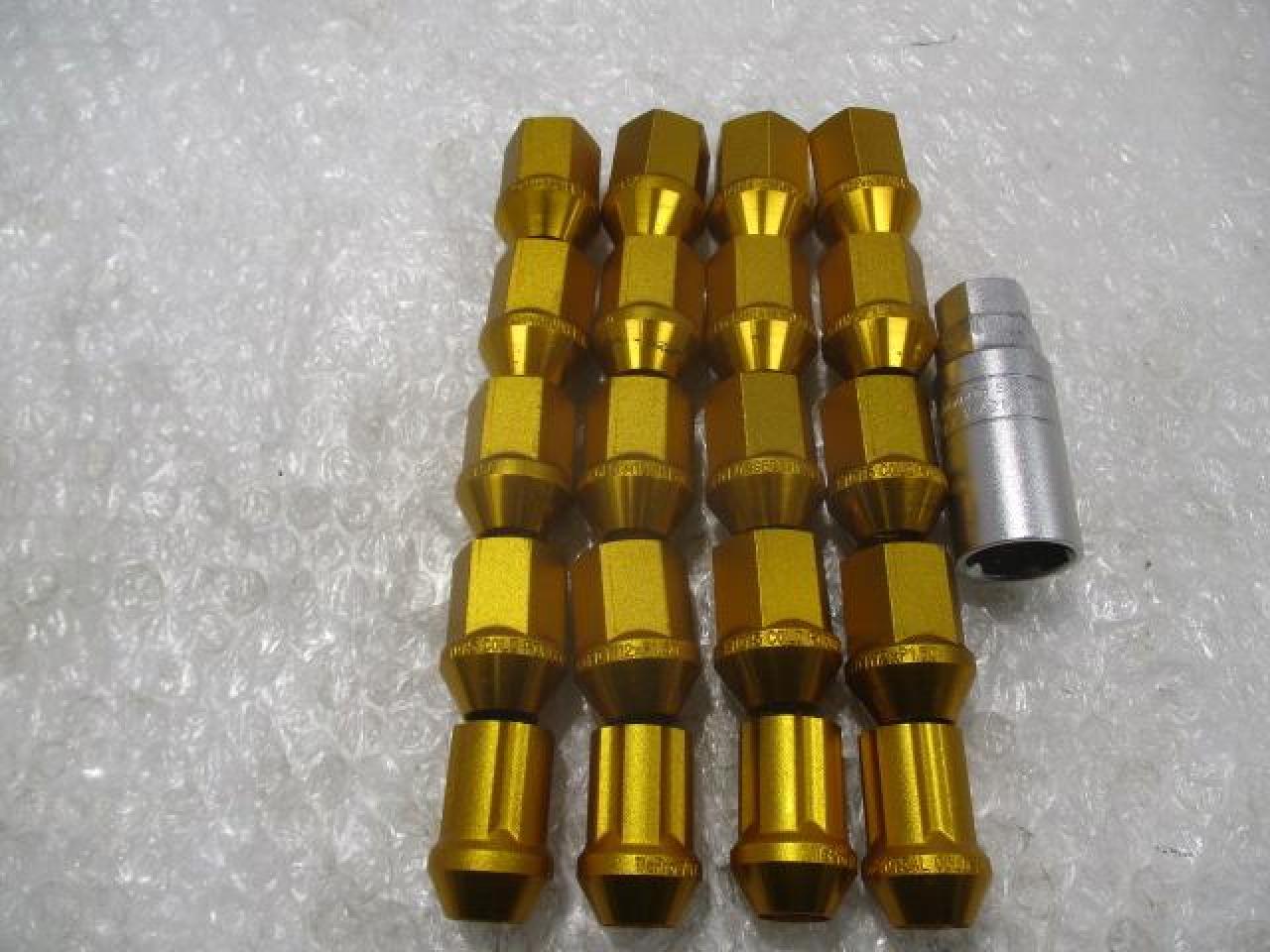 Wepro ジュラルミンナット+ロックナットセット 【M12×P1.5 21HEX】 20個入り | カー用品 タイヤホイール関連 取付ナットを通販で購入する | 中古カー＆バイク用品の販売 ...