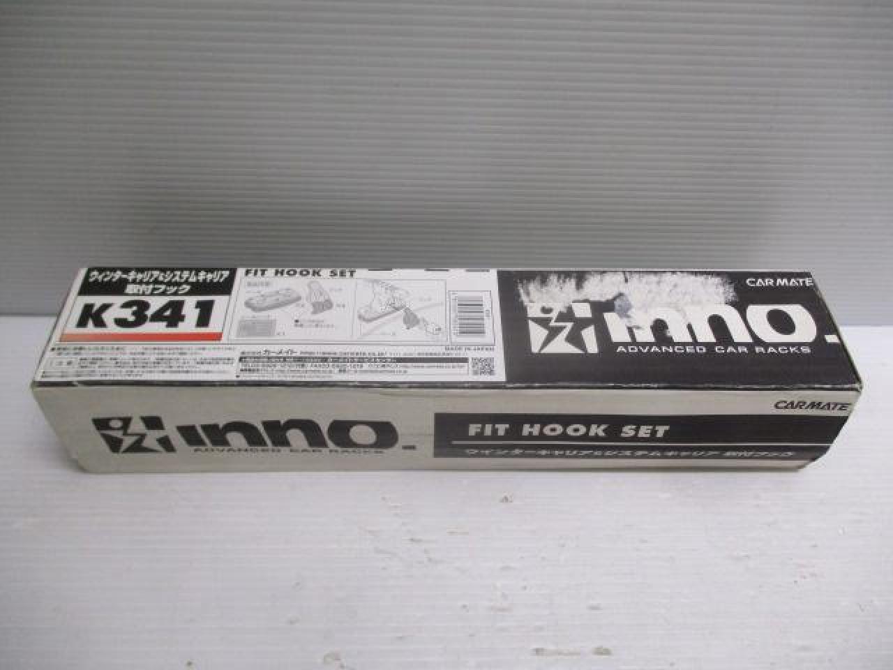 INNO/RV-INNO(イノー) ウインターキャリア&システムキャリア 取付フック 品番:K341 【パジェロ/V9#W系】 | カー用品 キャリアを通販で購入する | 中古カー＆バイク用品 ...