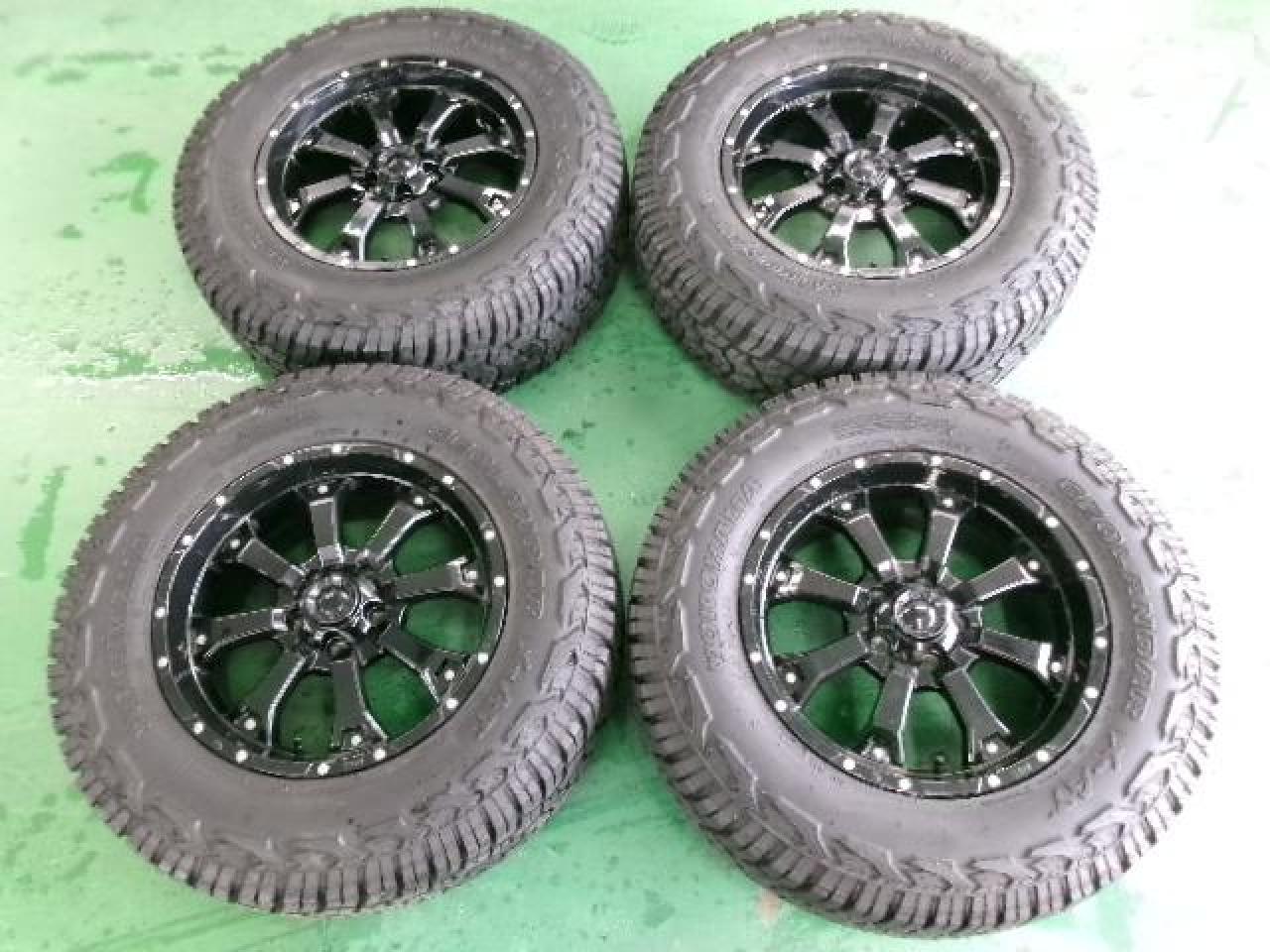 TRISTAR INTERNATIONAL(トライスターインターナショナル) MKW MK-46 + YOKOHAMA GEOLANDAR X-AT 245/70R17 4本セット | 中古品 ...