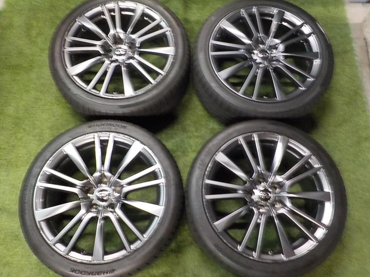 【値下げしました!!】日産純正 スカイライン V37 400R+インフィニティ純正 Q60 + HANKOOK(ハンコック) VENTUS S1evo3 2022-2023年製 | カー用品 ...