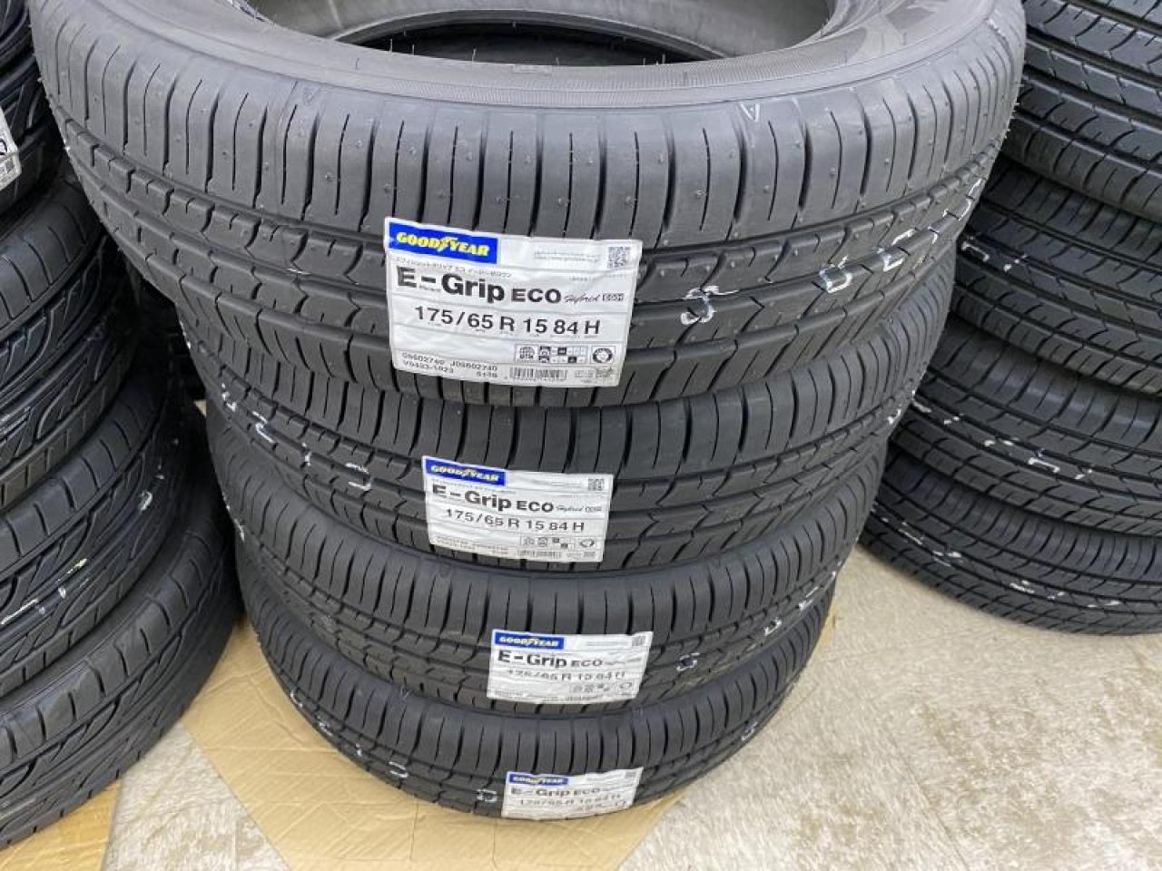 GOODYEAR(グッドイヤー) EfficiantGrip ECO EG01 175/65R15 4本 2024年製 | カー用品 タイヤ 15インチタイヤを通販で購入する | 中古カー ...