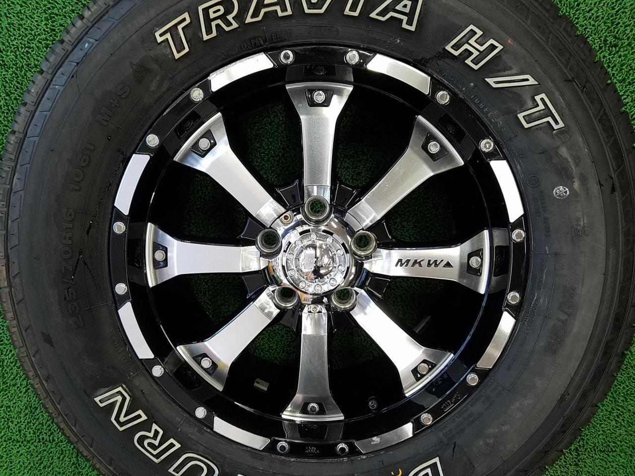 TRISTAR INTERNATIONAL MKW MK-46 + DURATURN TRAVIA H/T | カー用品 タイヤホイールセット 16インチタイヤホイールセットを通販で購入する ...