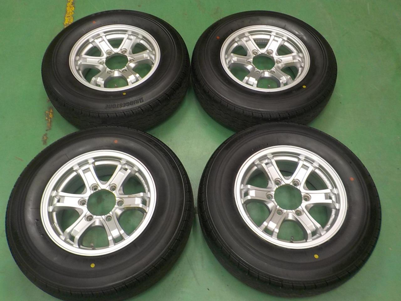 weds(ウェッズ) KEELER FORCE + BRIDGESTONE(ブリヂストン) ECOPIa RD613 195/80R15 ...