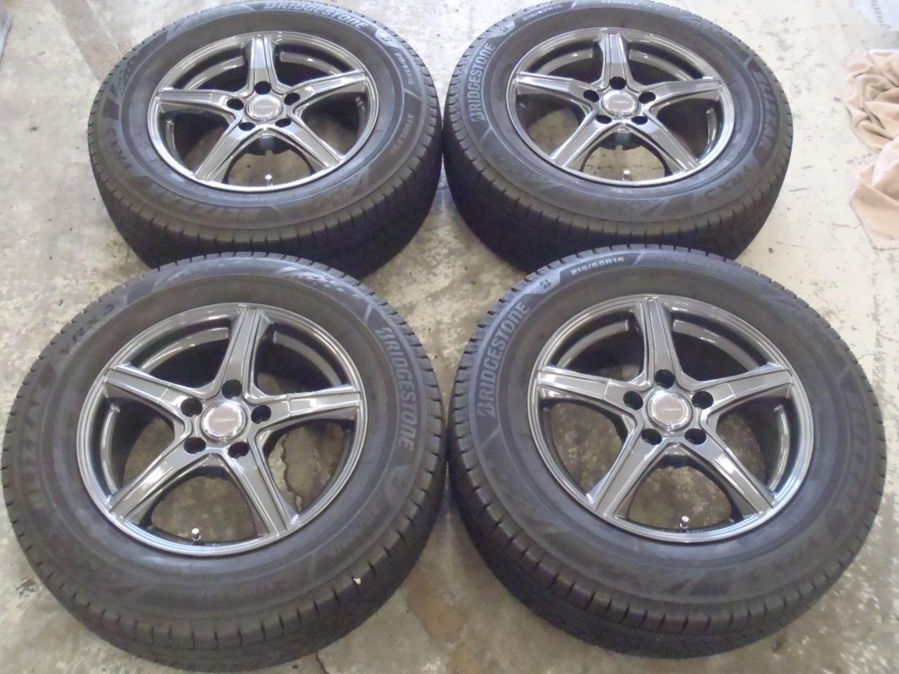 BRIDGESTONE TOP RUN VR5+BRIDGESTONE BLIZZAK VRX3 | カー用品 スタッドレスタイヤホイール ...