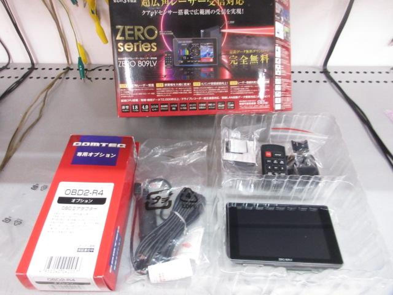COMTEC ZERO 809LV + OBD2-R4 | カー用品 電装系 レーダー探知機を通販で購入する | 中古カー＆バイク用品の販売ならアップガレージ