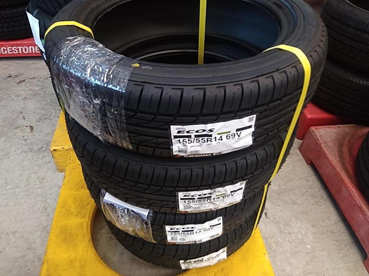 【特価タイヤ】YOKOHAMA ECOS ES300 155/55R14 69V[4本セット] | カー用品 タイヤ 14インチタイヤを通販で購入する | 中古カー＆バイク用品の販売ならアップガレージ