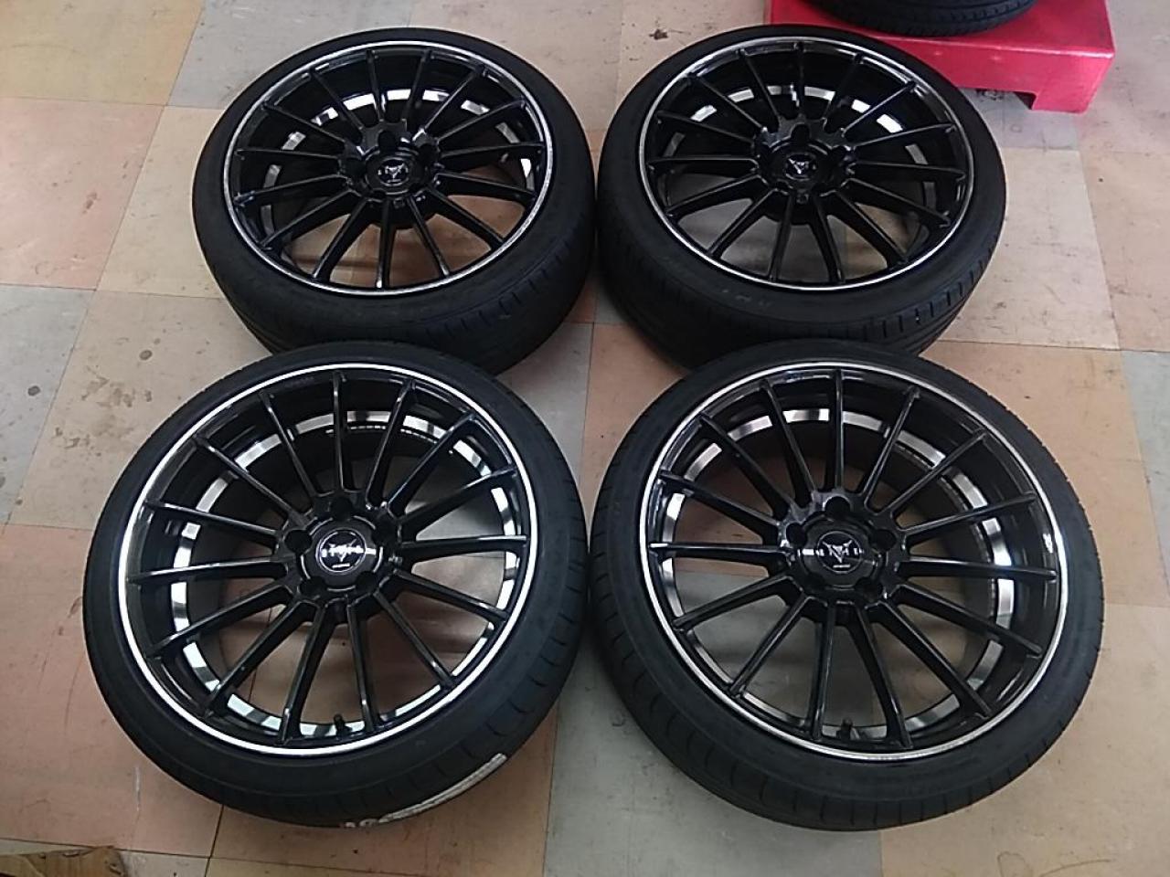 WORK(ワーク) RYVER F015 + APTANY SPORT macro RA301 225/40R19 + WANLI SPORT ...