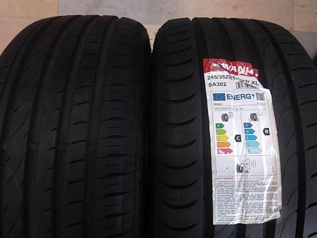 WORK(ワーク) RYVER F015 + APTANY SPORT macro RA301 225/40R19 + WANLI SPORT ...