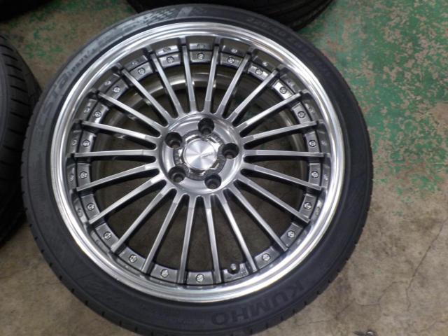 WORK LANVEC LF1 + KUMHO ECSTa PS71 | 中古品 | アップガレージ 横浜町田総本店 | カー用品 タイヤ ...