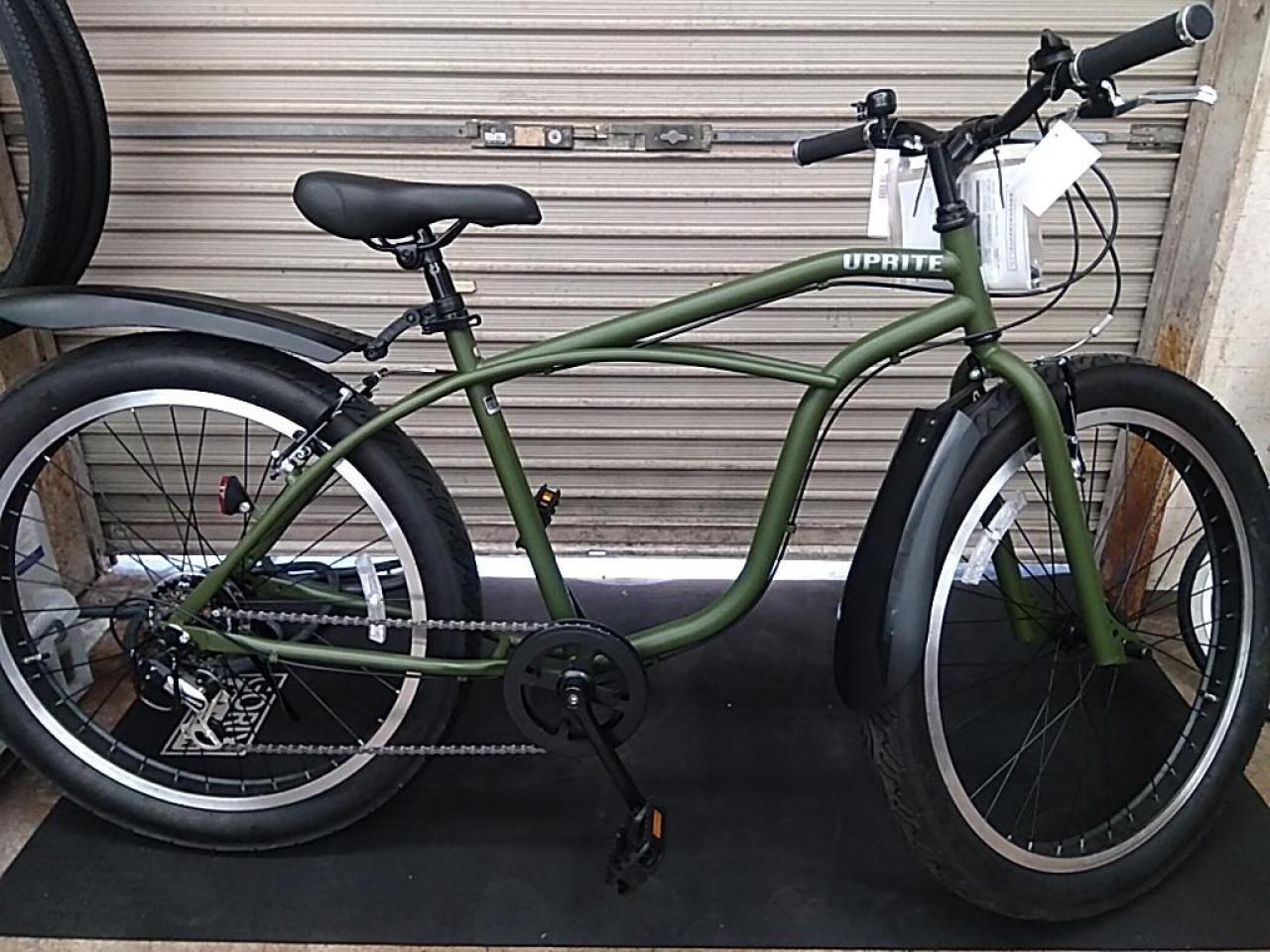 武田産業 UPRITE 26インチ 外装6段変速 ファットバイク カーキ | MTB(マウンテンバイク)を通販で購入する | 中古自転車 ...