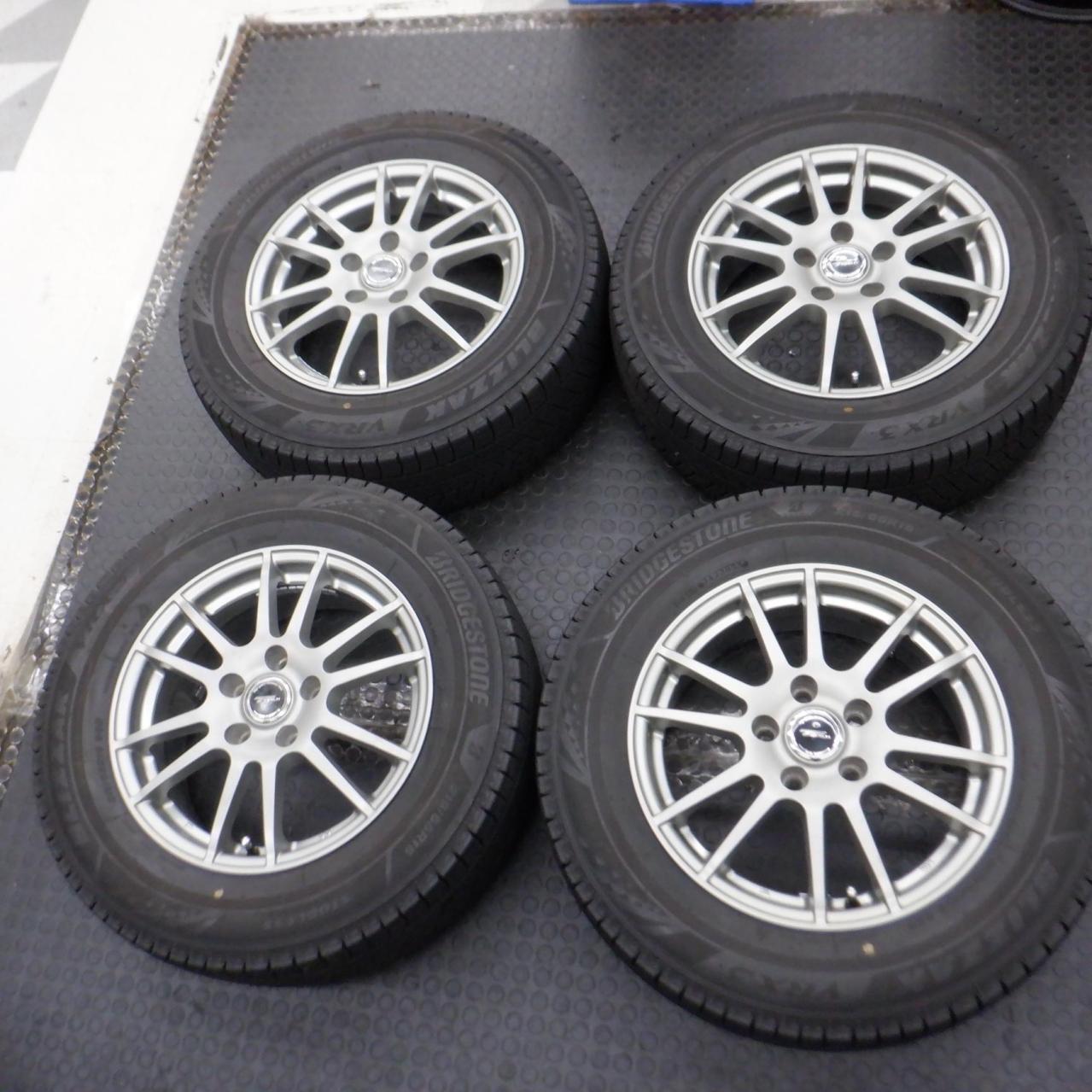 BRIDGESTONE(ブリヂストン) TOPRUN スポークホイール + BRIDGESTONE(ブリヂストン) BLIZZAK VRX3 | カー用品 スタッドレスタイヤホイールセット ...