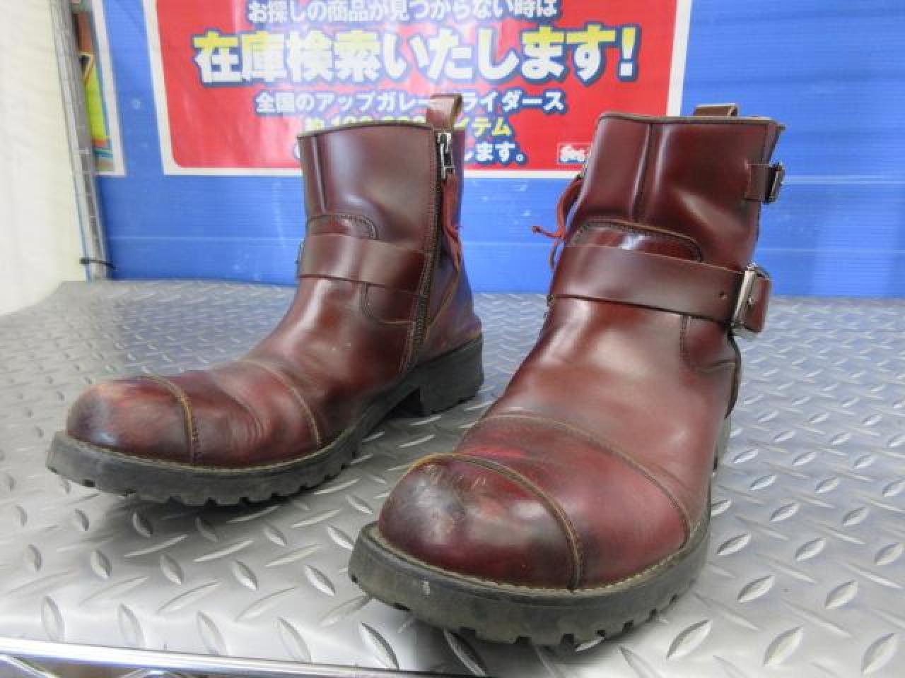 DEGNER(デグナー) HS-B9 シフトガード付き レザーZIPエンジニアブーツ 25.5cm | バイク用品 ブーツ・シューズ ライディングブーツ・シューズ(二輪)を通販で購入する ...