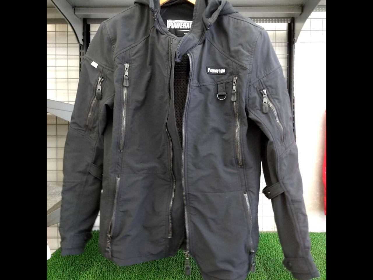 サイズ:L POWERAGE コンフォートライダースジャケット PJ-9101 肩/肘/背パッド有り | バイク用品 ウエア ジャケット(二輪 ...