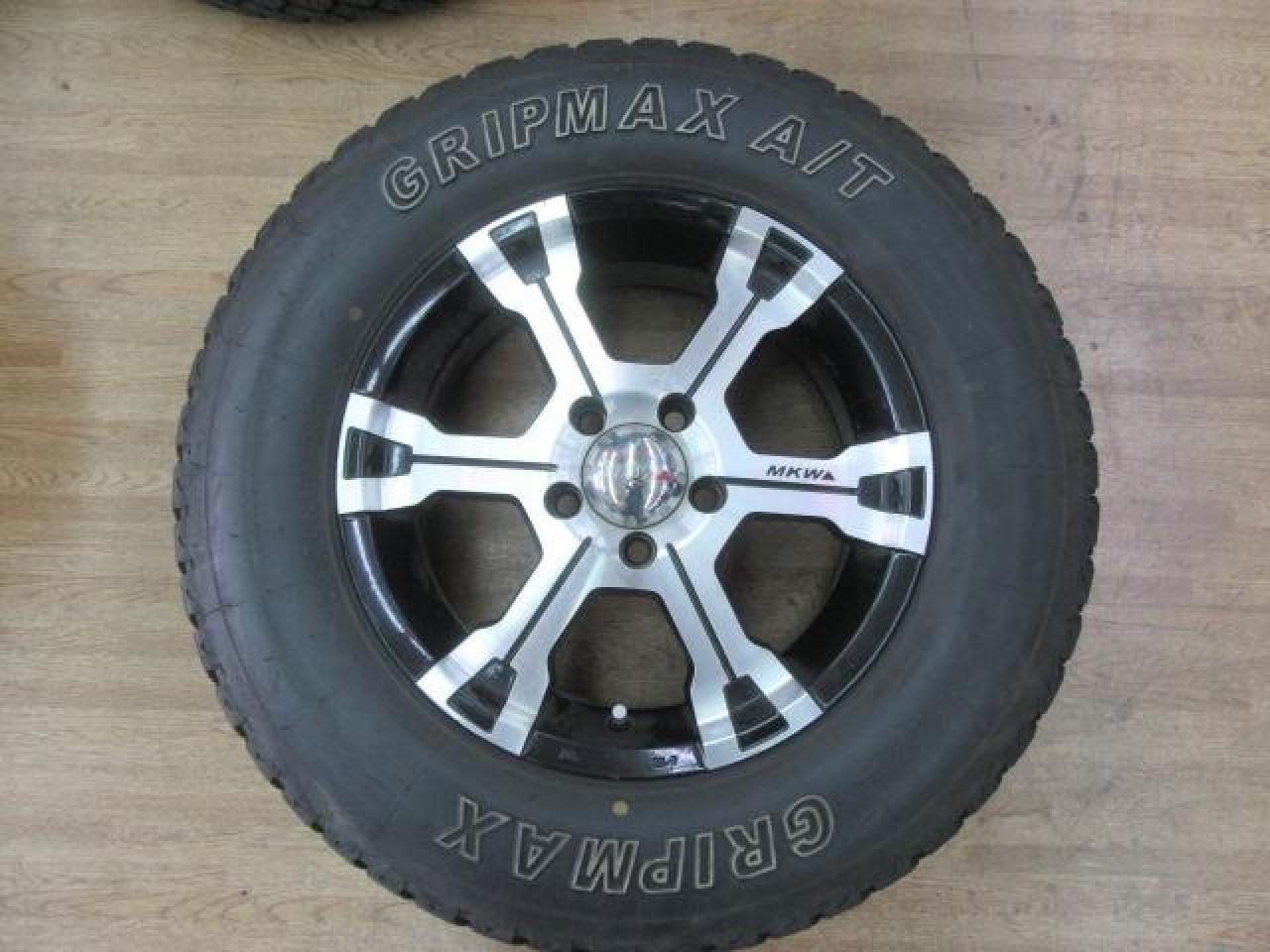 TRISTAR INTERNATIONAL(トライスターインターナショナル) MKW MK-36 (16-18inch) + GRIP MAX A/T | カー用品 タイヤホイールセット 16 ...